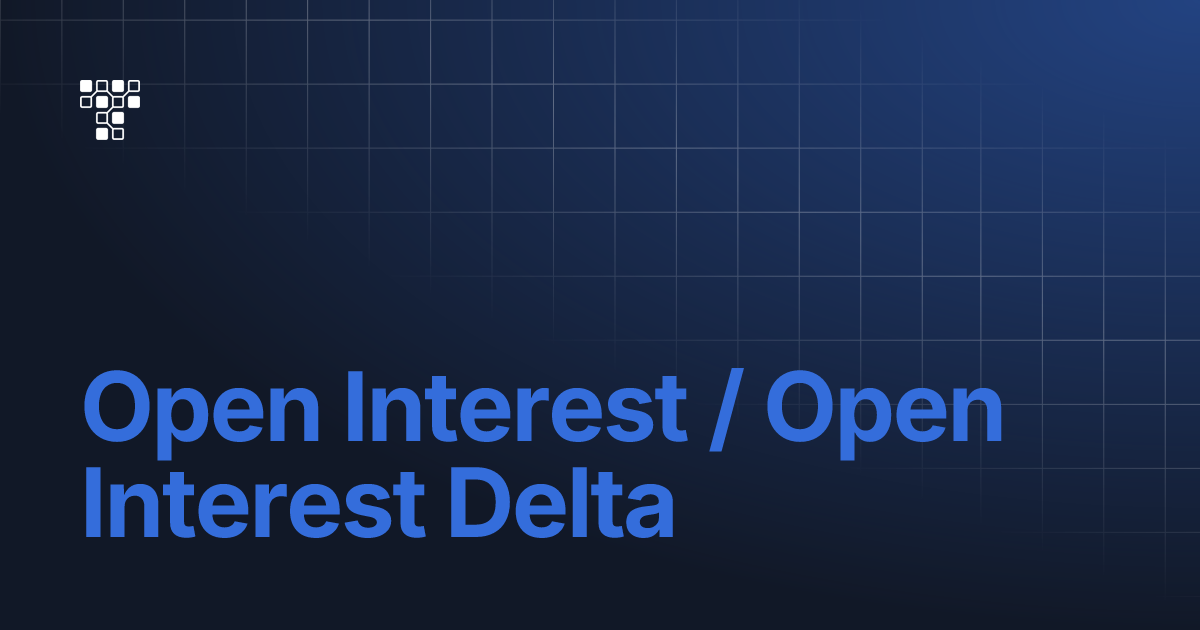 Open Interest / Open Interest Delta | Documentation